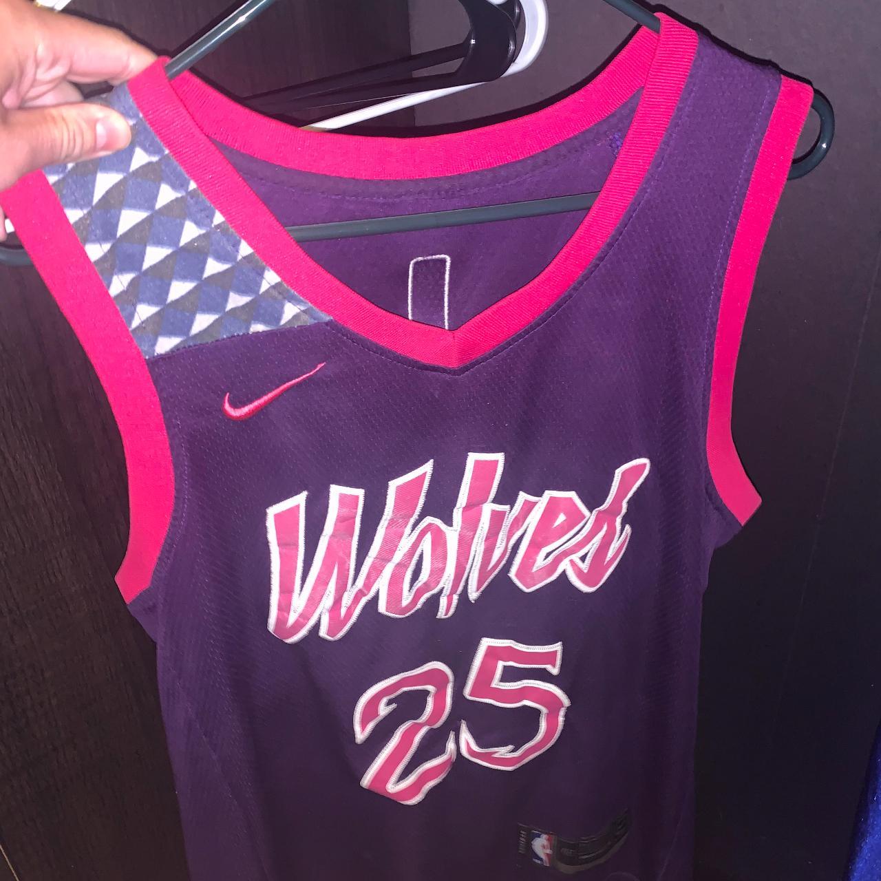 Authentic NBA Minnesota Timberwolves Derrick Rose... - Depop