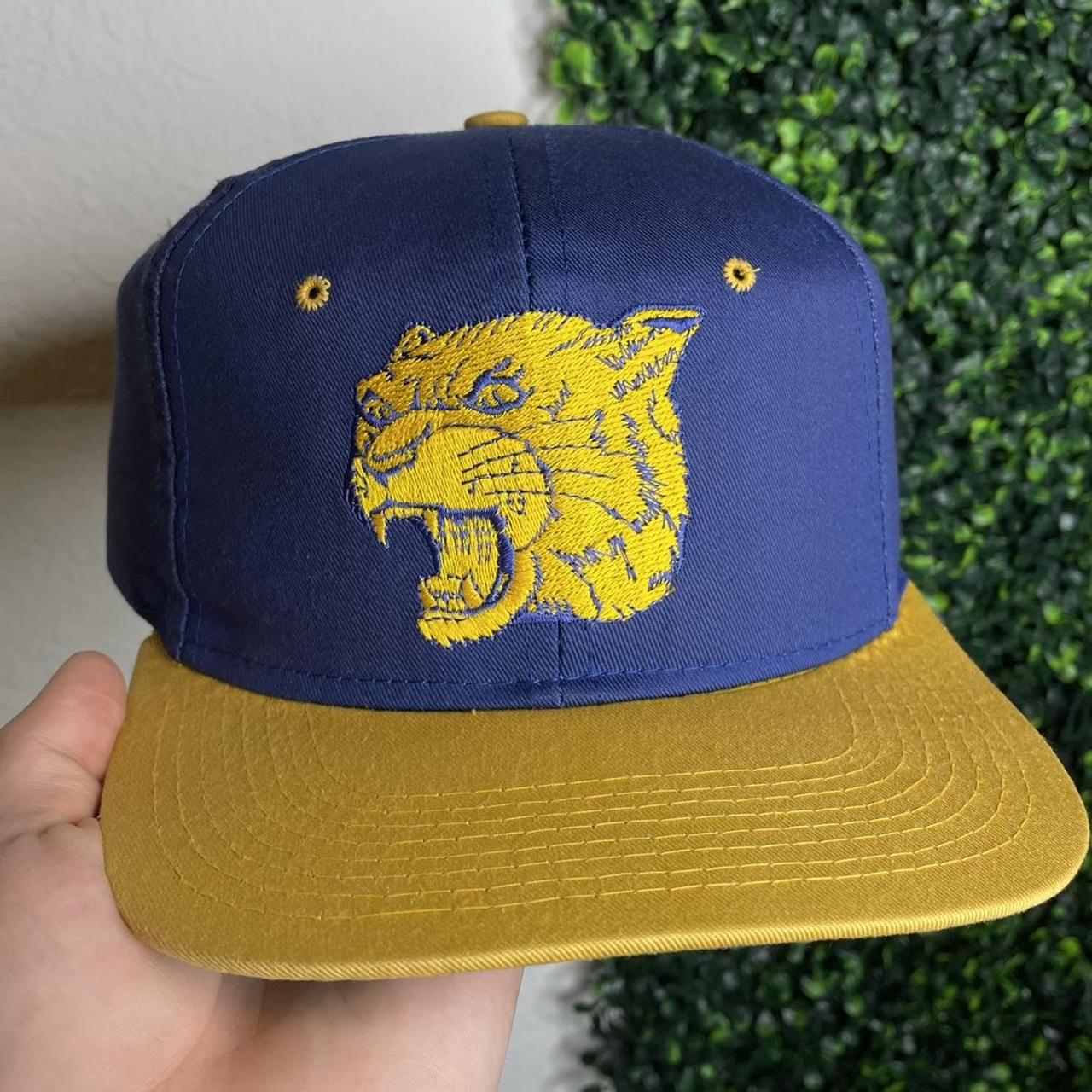 Vintage 1990s Pittsburgh Panthers Snapback... - Depop
