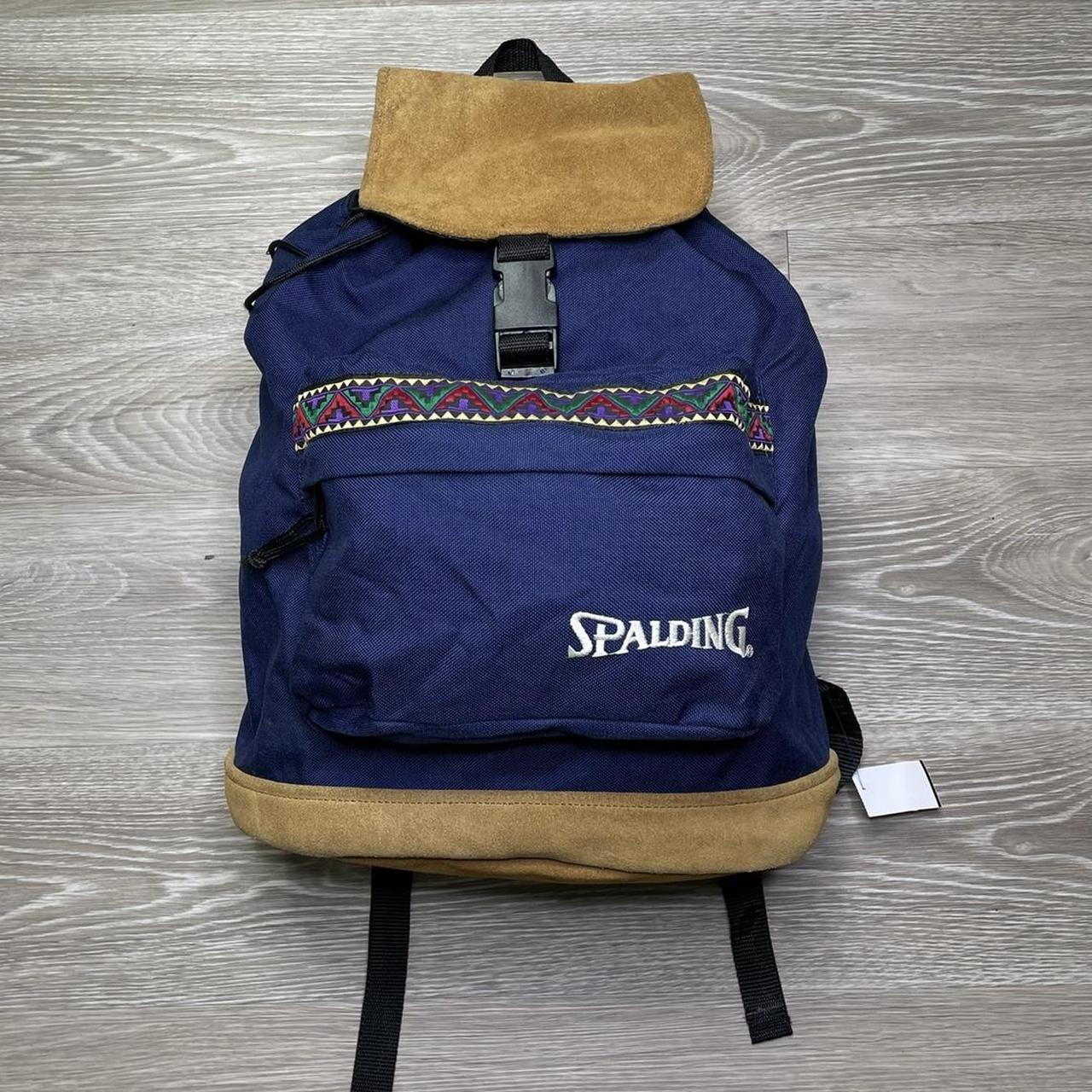 Vintage Spalding leather bottom aztec native ... - Depop