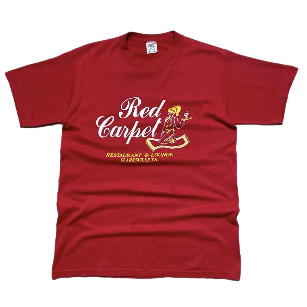 Vintage Late 1970s Early 1980s Red Carpet Restaurant... | Depop