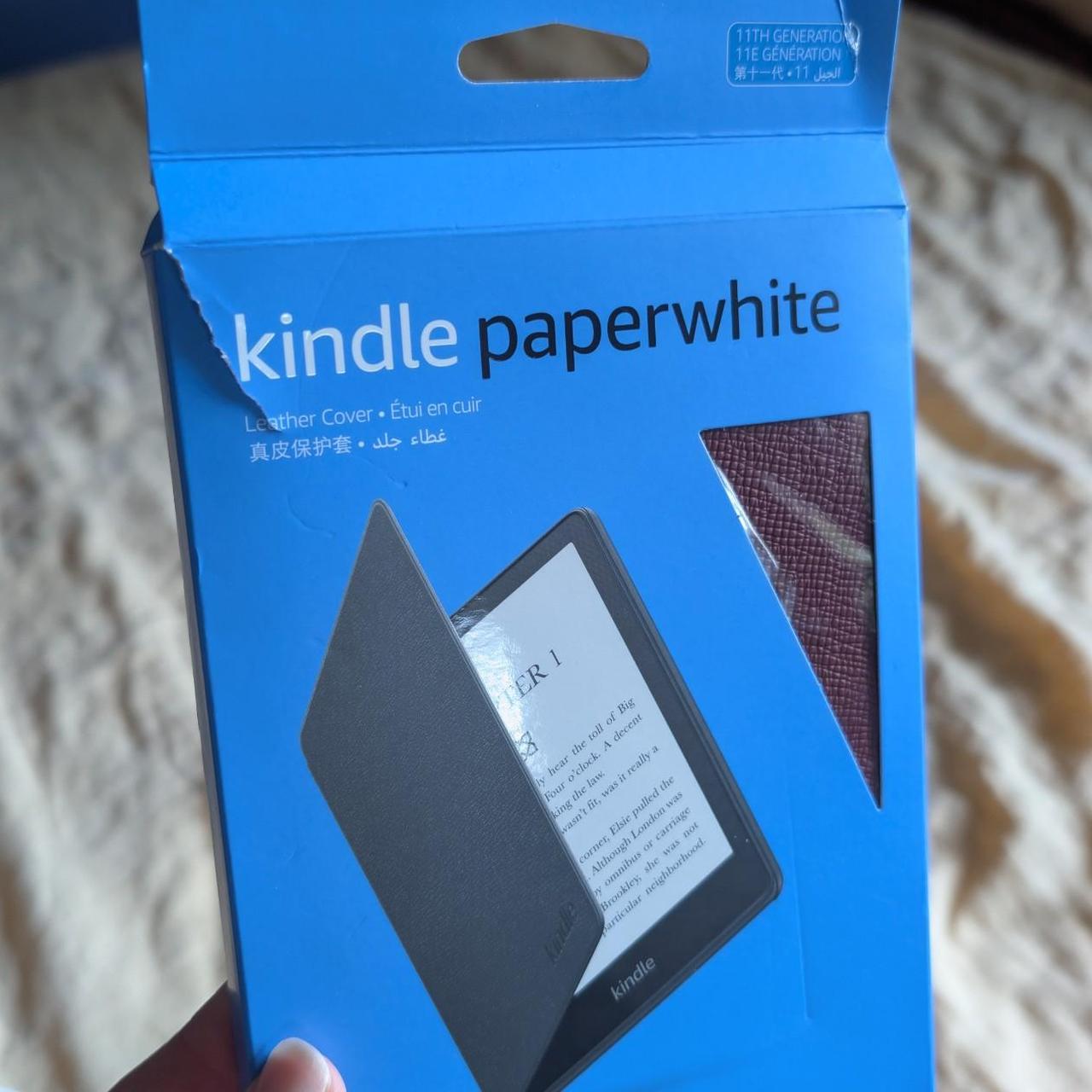 Kindle Paperwhite 11 Generation genuine leather... - Depop