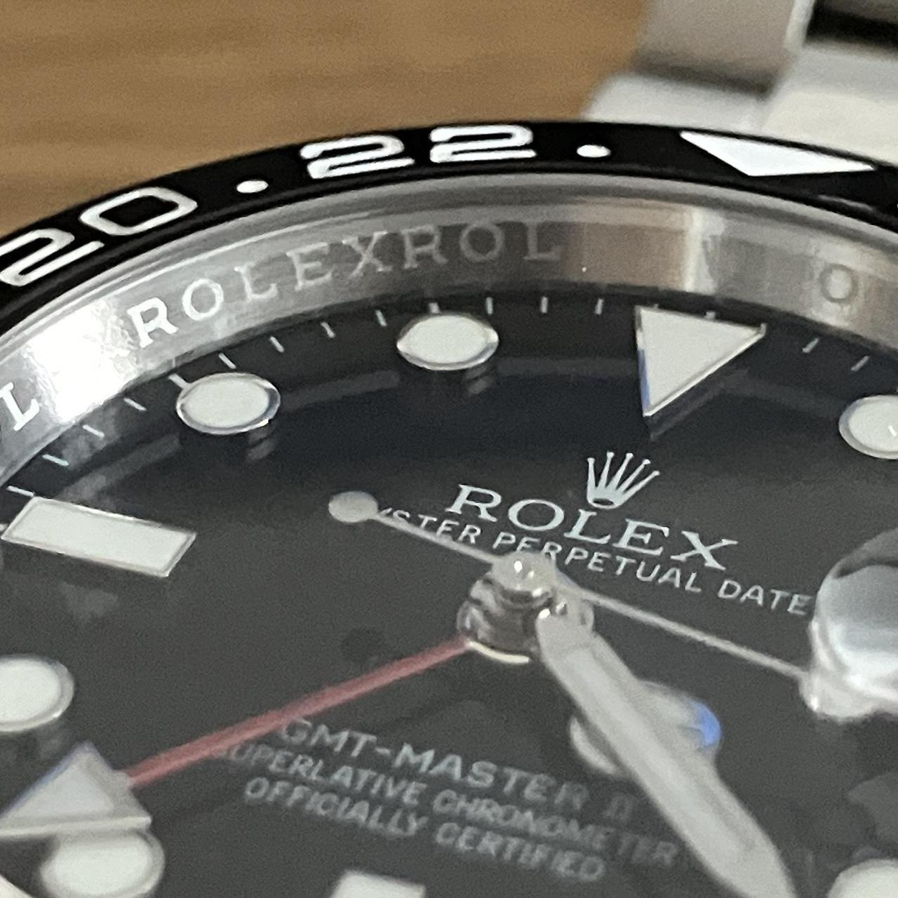 men’s automatic red and black watch R E P L I C A - Depop