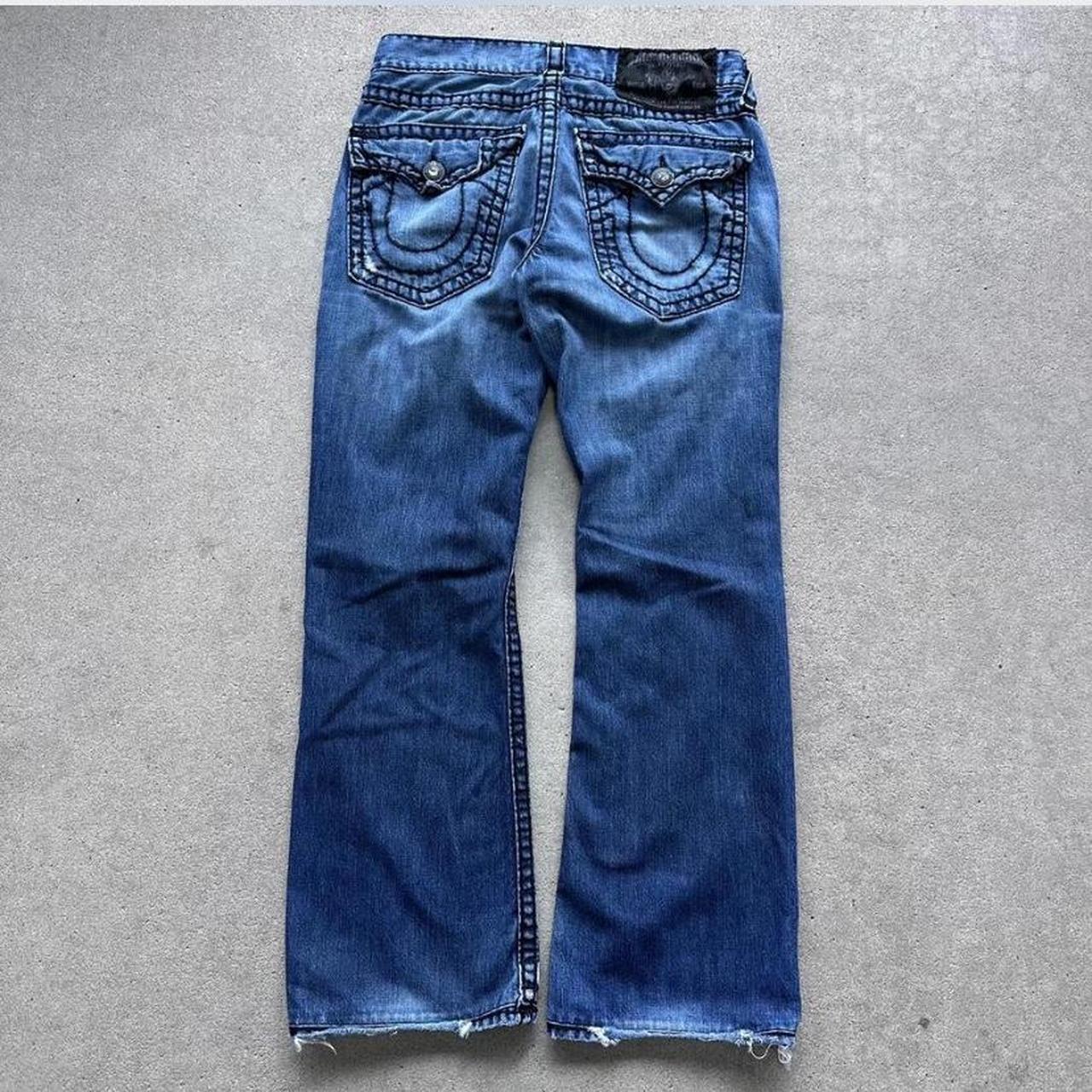 vintage true religions made in the usa billy super... - Depop