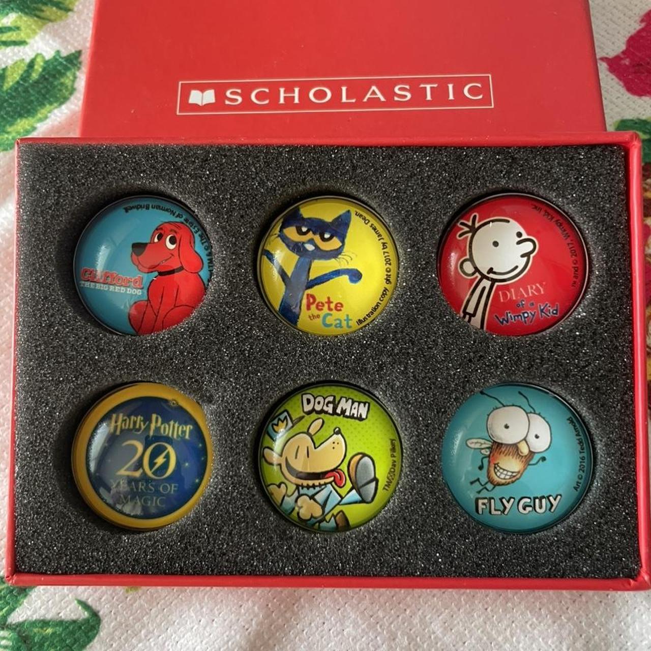 Six Scholastic Magnets. Never sold in Retail Market.... - Depop