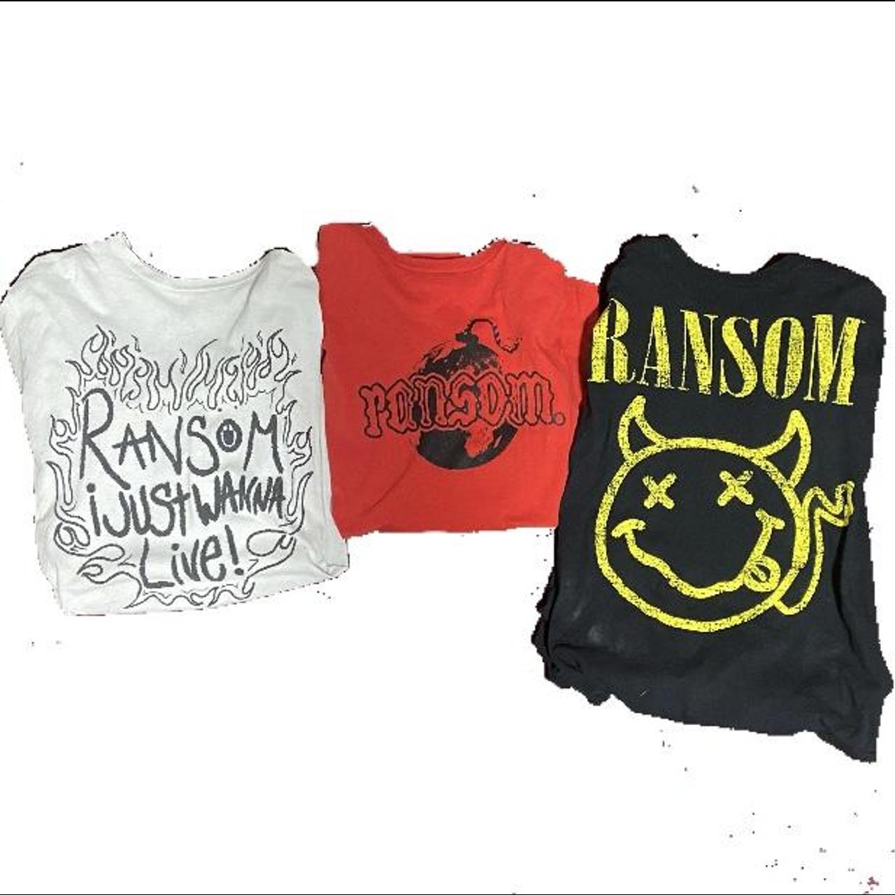 Ransom Bundle ! Three Ransom shirts ALL MEDIUM... - Depop