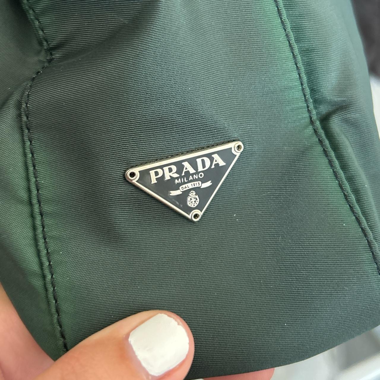 Vintage Prada Milano Shoulder Bag Width (at widest... - Depop