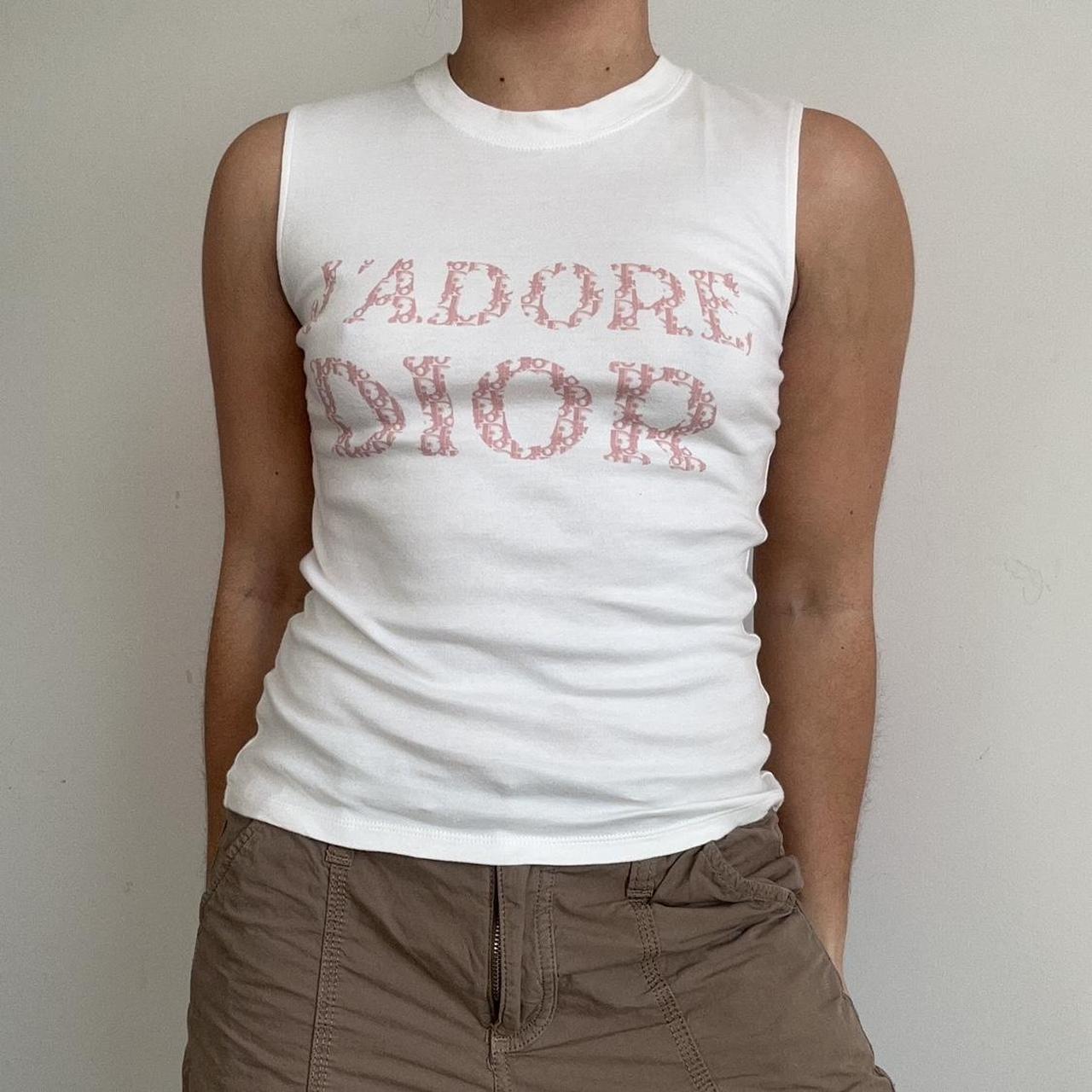 Vintage Christian Dior J’Adore Dior Tank Top SKU... - Depop
