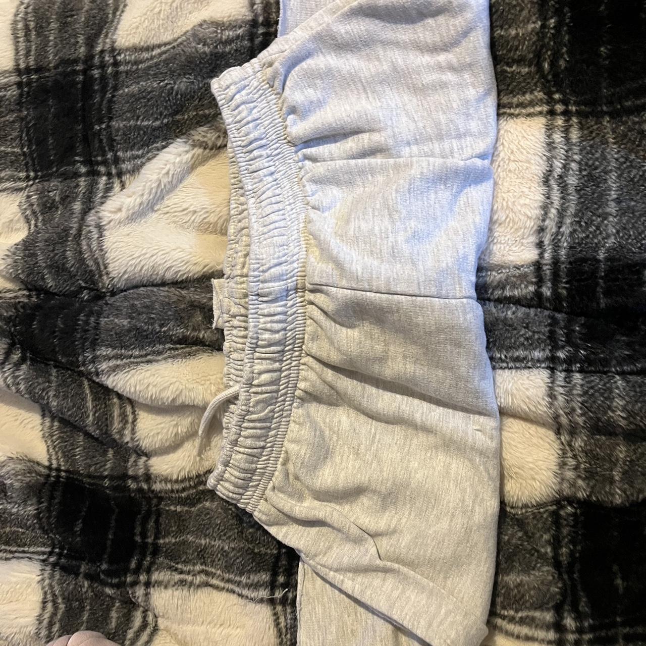 Grey shorts w/ drawstrings from PLT - Depop