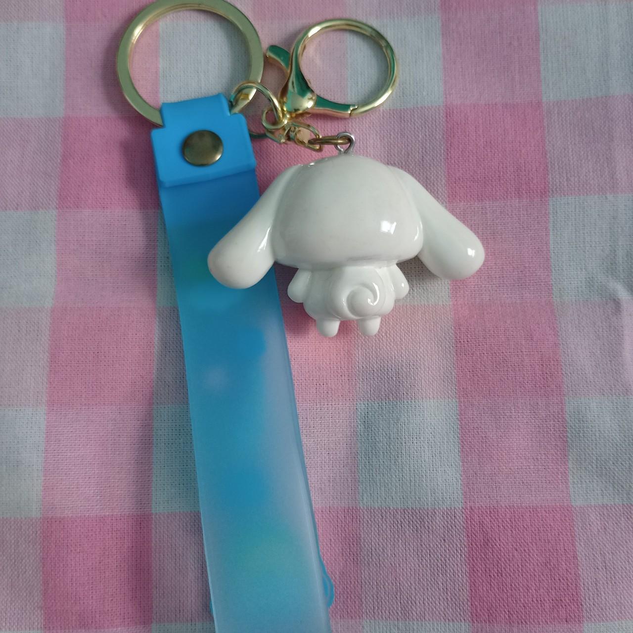 Cute kawaii sanrio cinnamonroll keychain, I hate to... - Depop