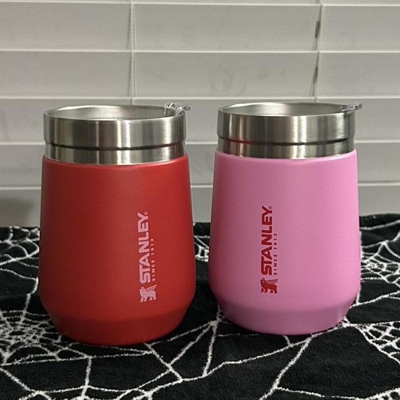 10oz Set of Target/Stanley Pink and Red Valentine’s... - Depop