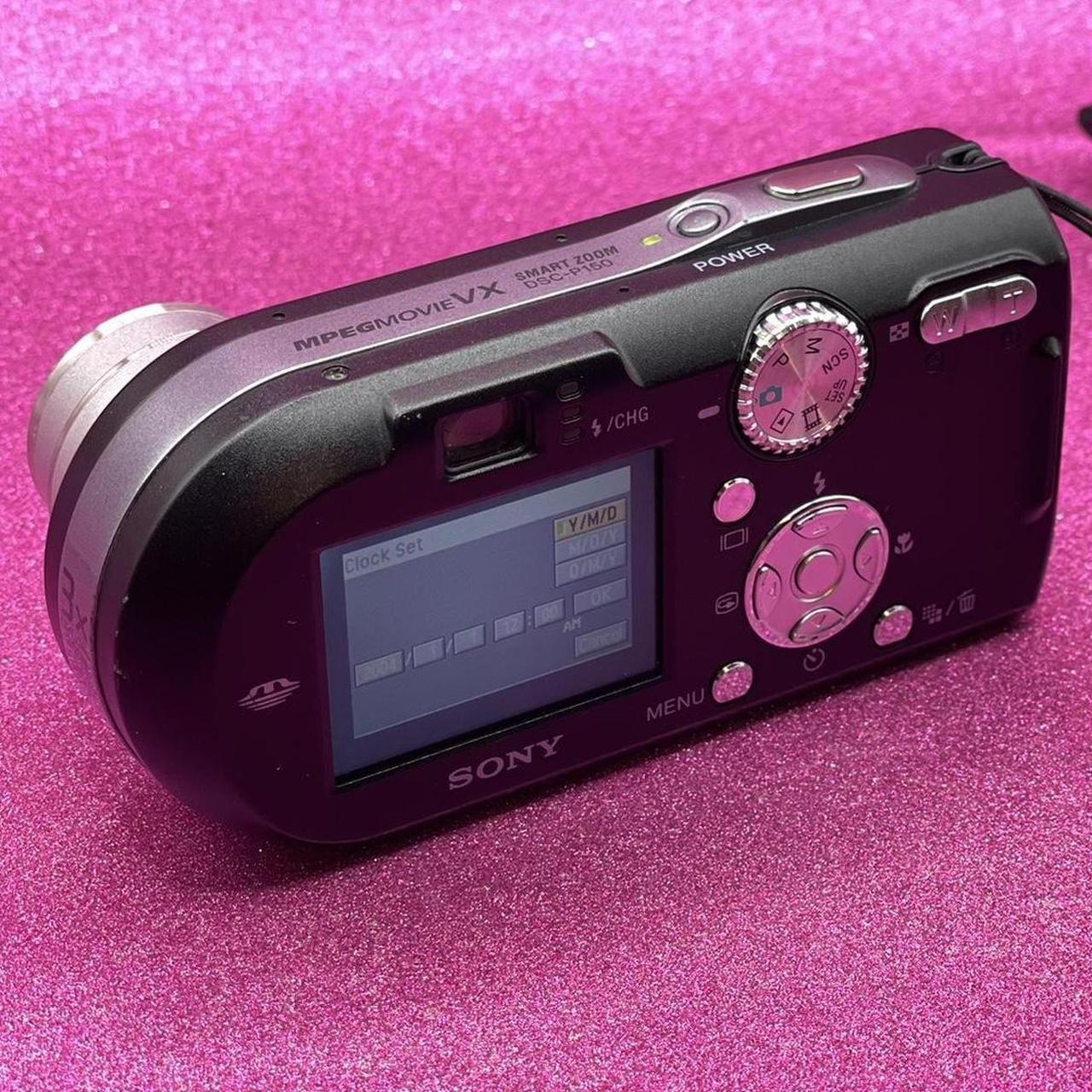 sony cybershot dsc-p150 (black) digital camera... - Depop