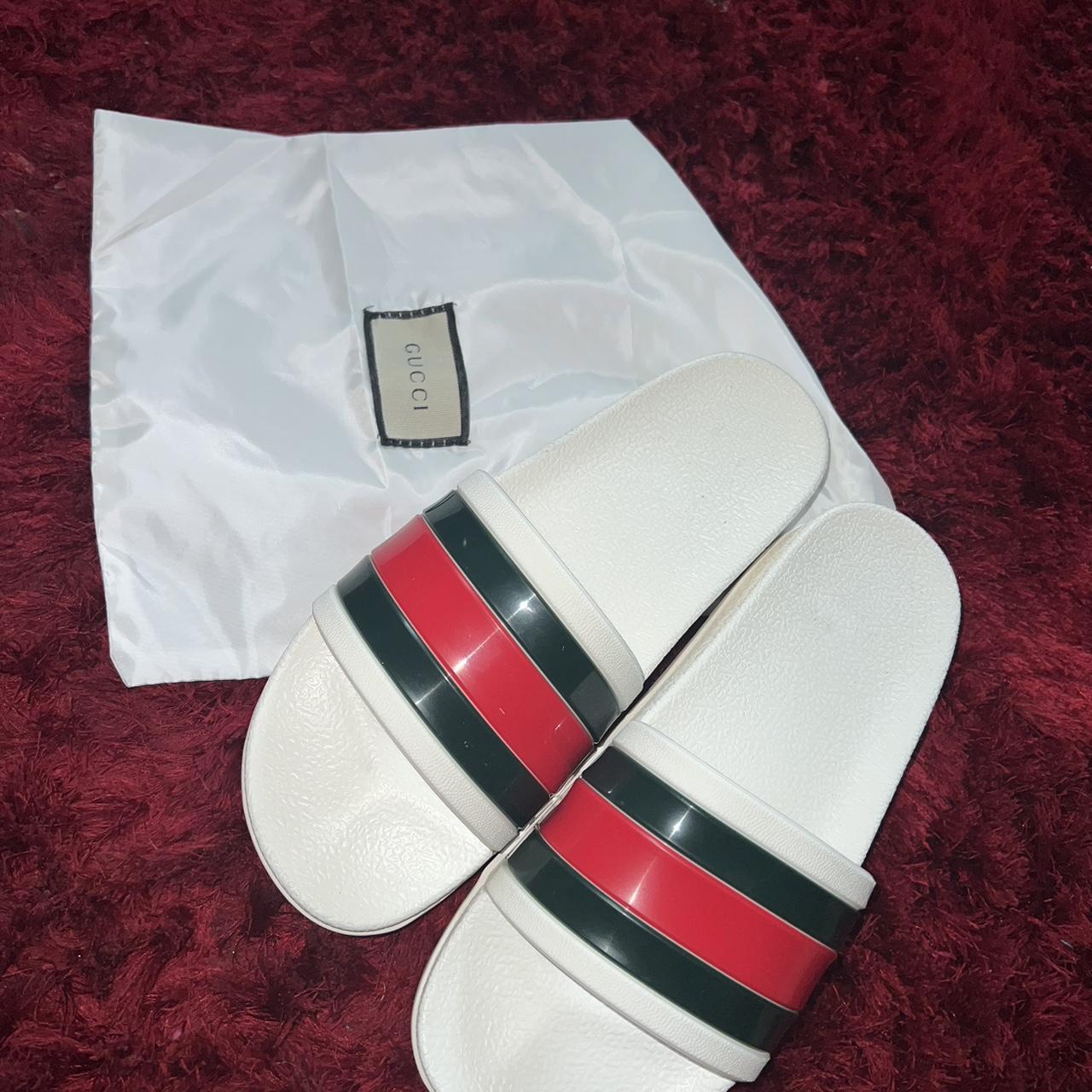 Gucci sandals men - size 46 EURO (equals a size 12... - Depop