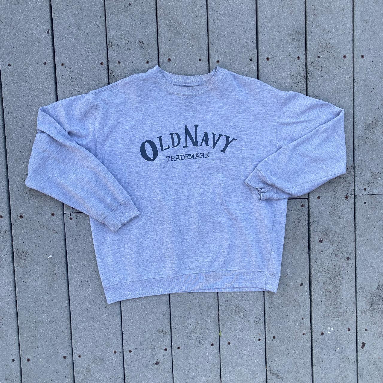 Vintage Old Navy Crewneck Size M Sick Front Hit Depop