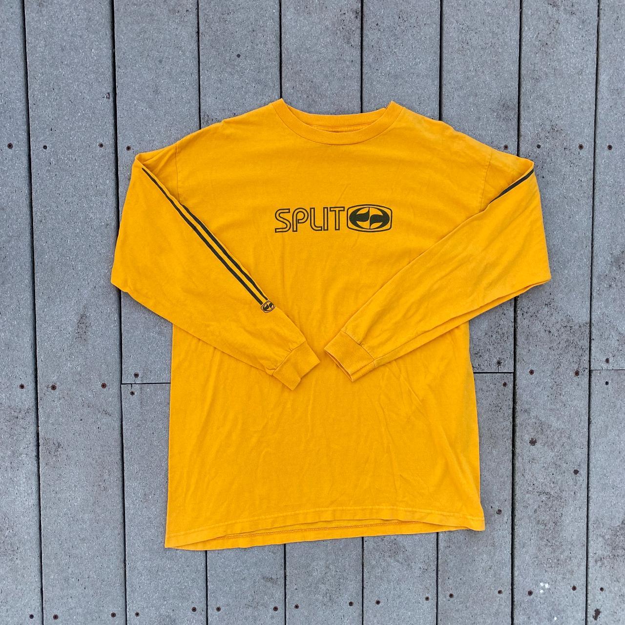 Split skateboarding style long sleeve Size: L... - Depop