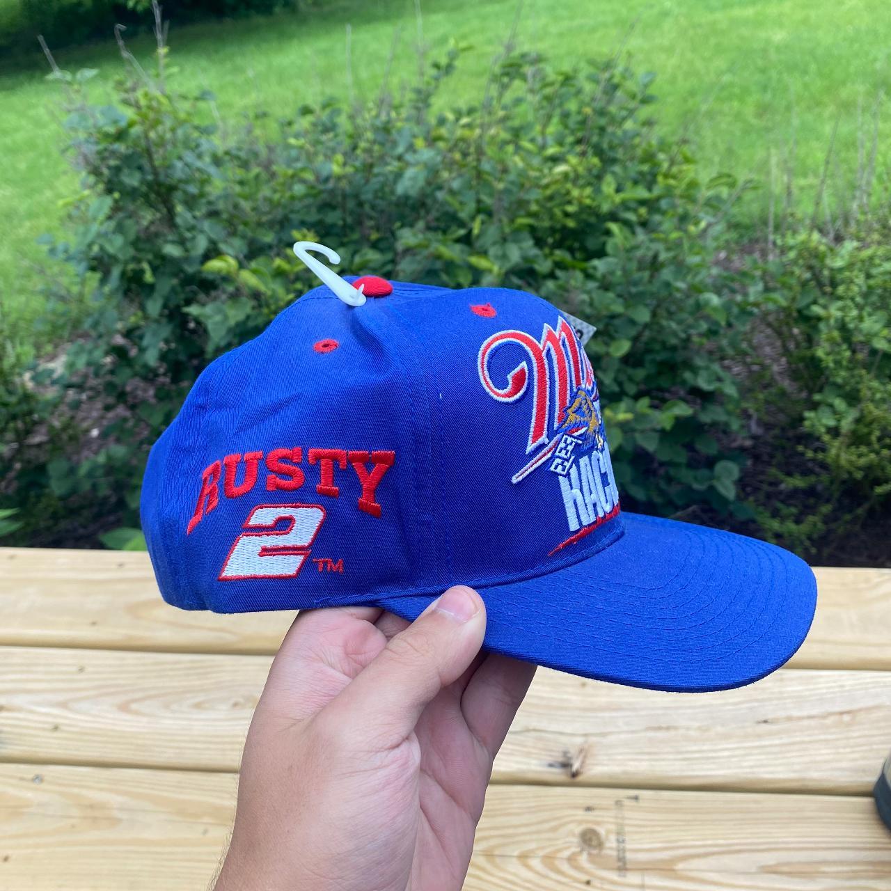 Headstock NASCAR Miller Racing Rusty Wallace Hat... - Depop
