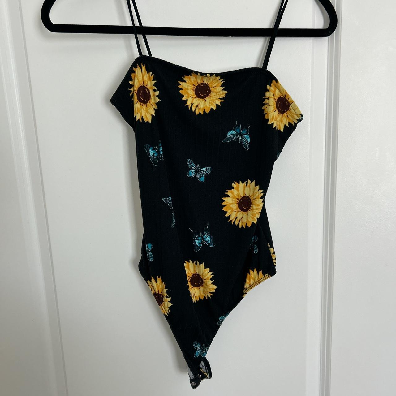 Ripped Spaghetti Strap Body Suit Worn once Size... - Depop