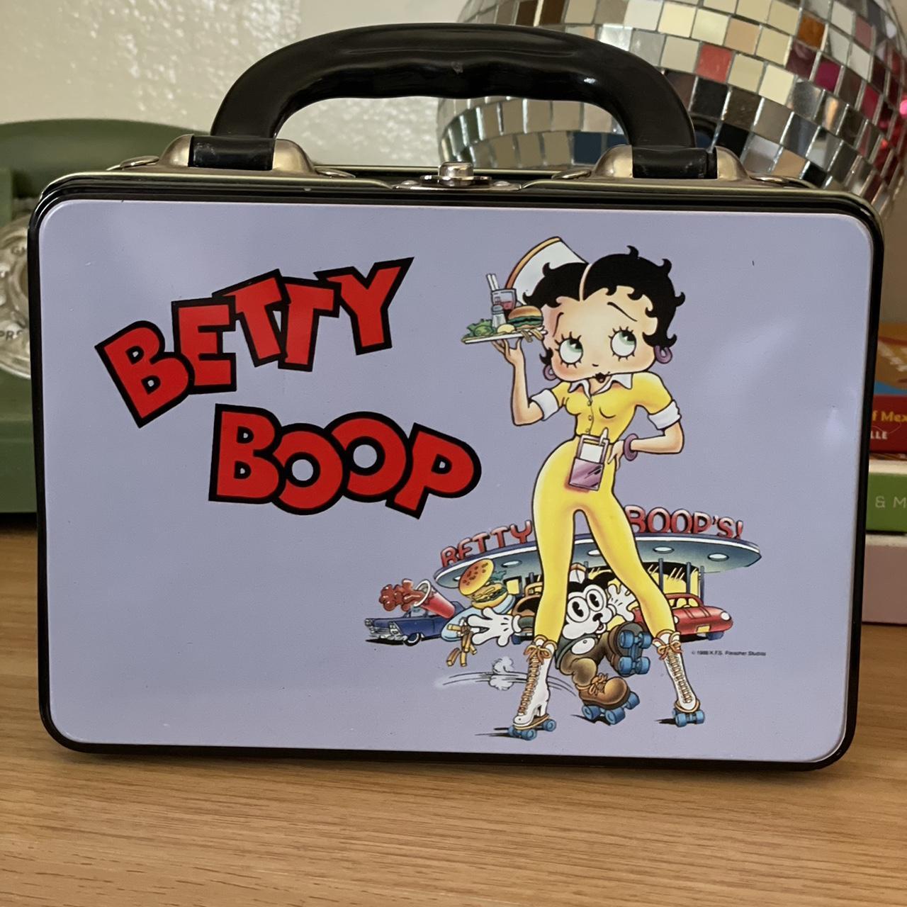 1999 Betty Boop lunch box with Betty Boop, Betty... - Depop