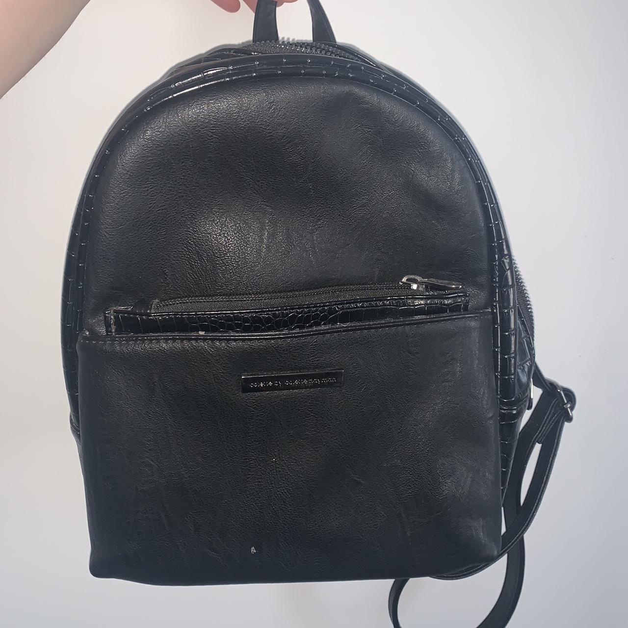 Colette Black Mini Backpack - Depop