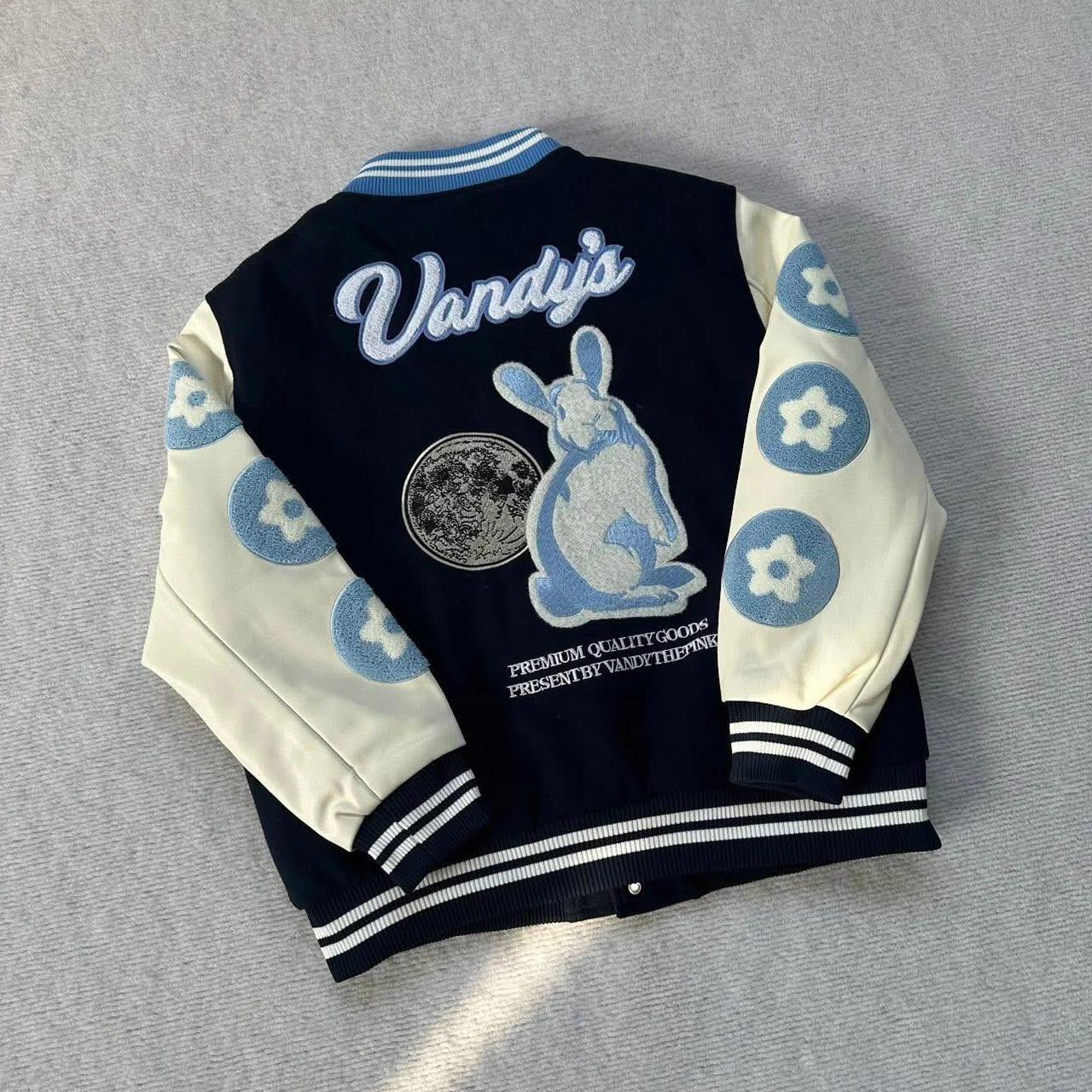 Streetwear x Vandy The Pink varsity jacket I have... | Depop