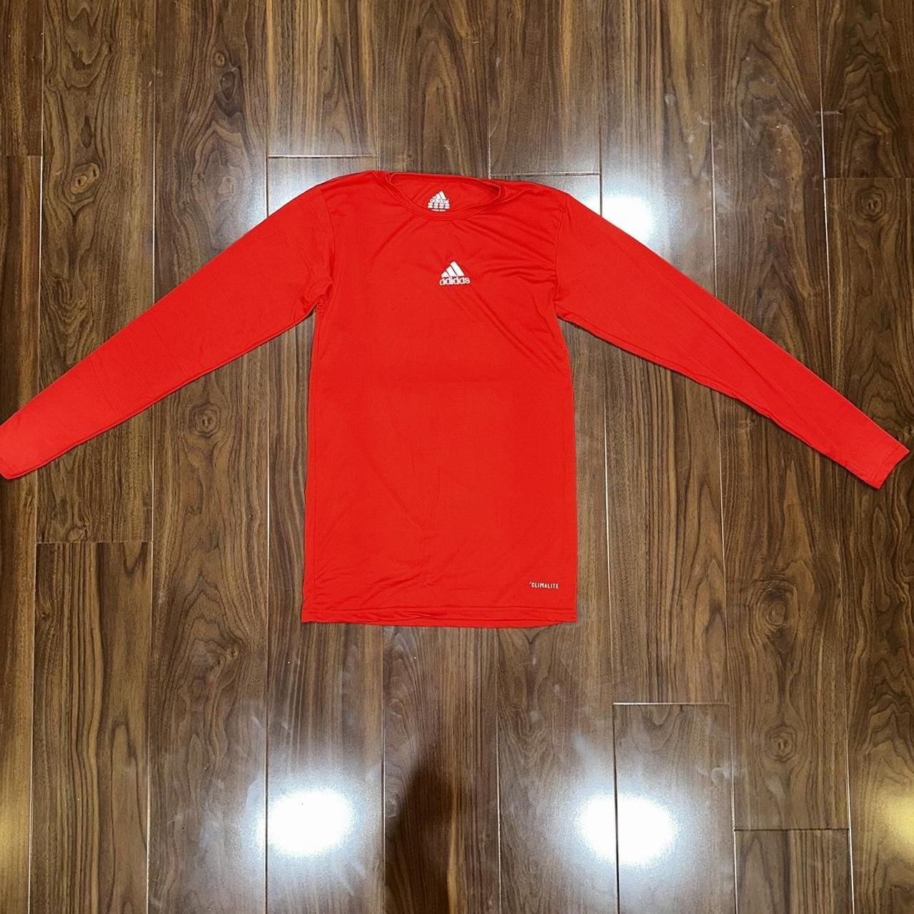 Adidas compression long sleeve shirt Further... - Depop