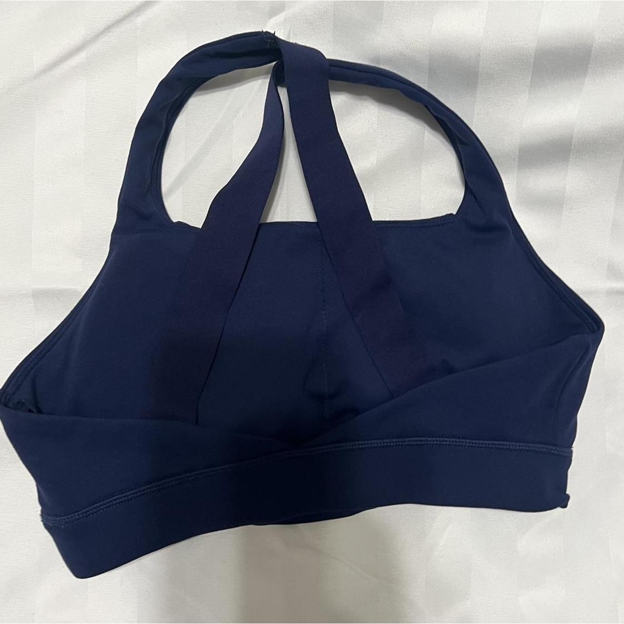 brand new oner active timeless sport bra in midnight... - Depop