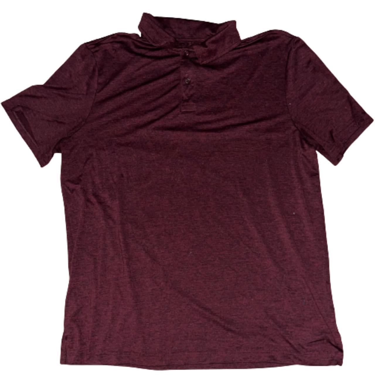 32 DEGREES COOL MAROON POLO Size large Good... - Depop