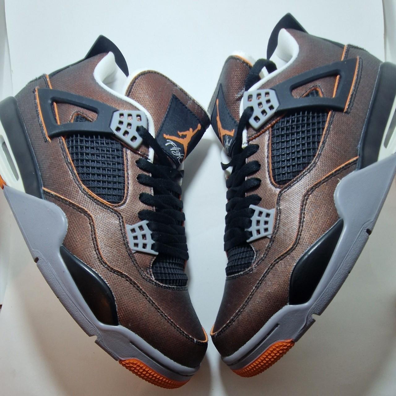 Jordan 4 starfish Uk size 10 Good condition, went... | Depop