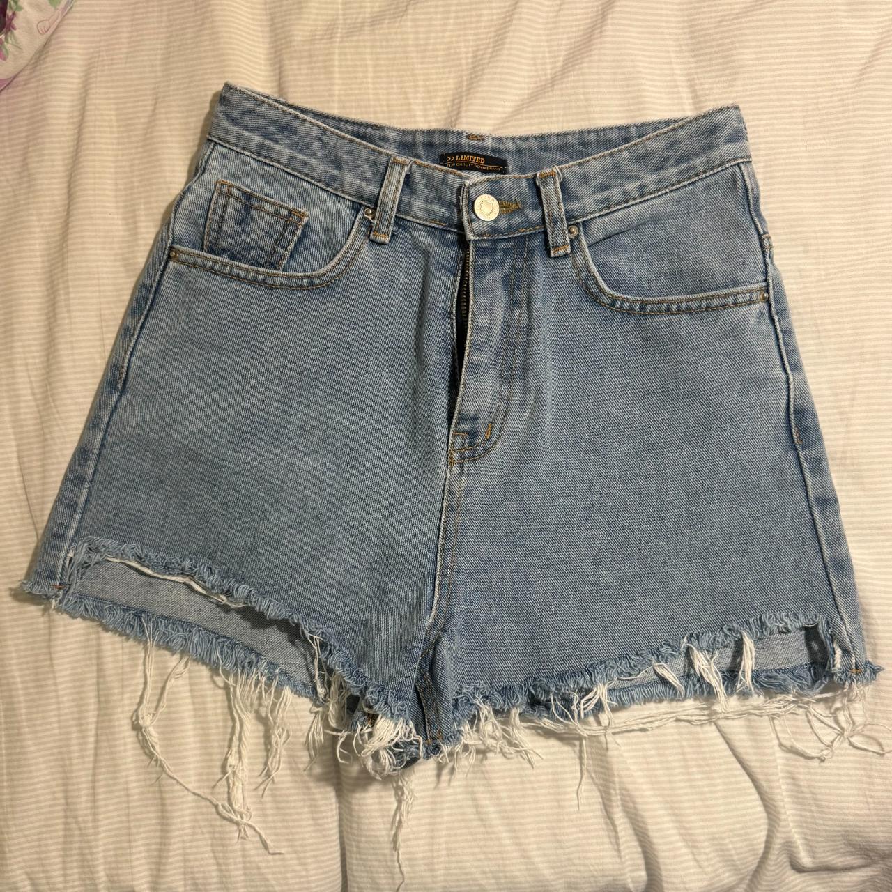 3CE Stylenanda denim shorts, made in korea size... - Depop