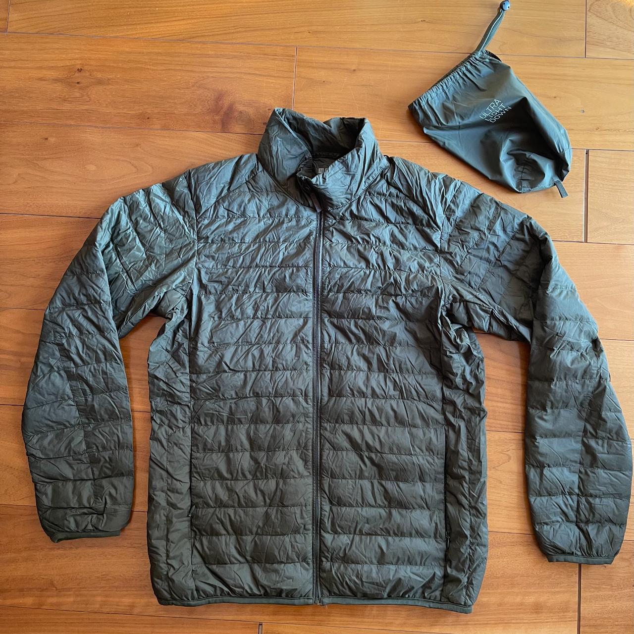 Men's Ultra Light Down Jacket (Narrow Quilt) Size:... - Depop