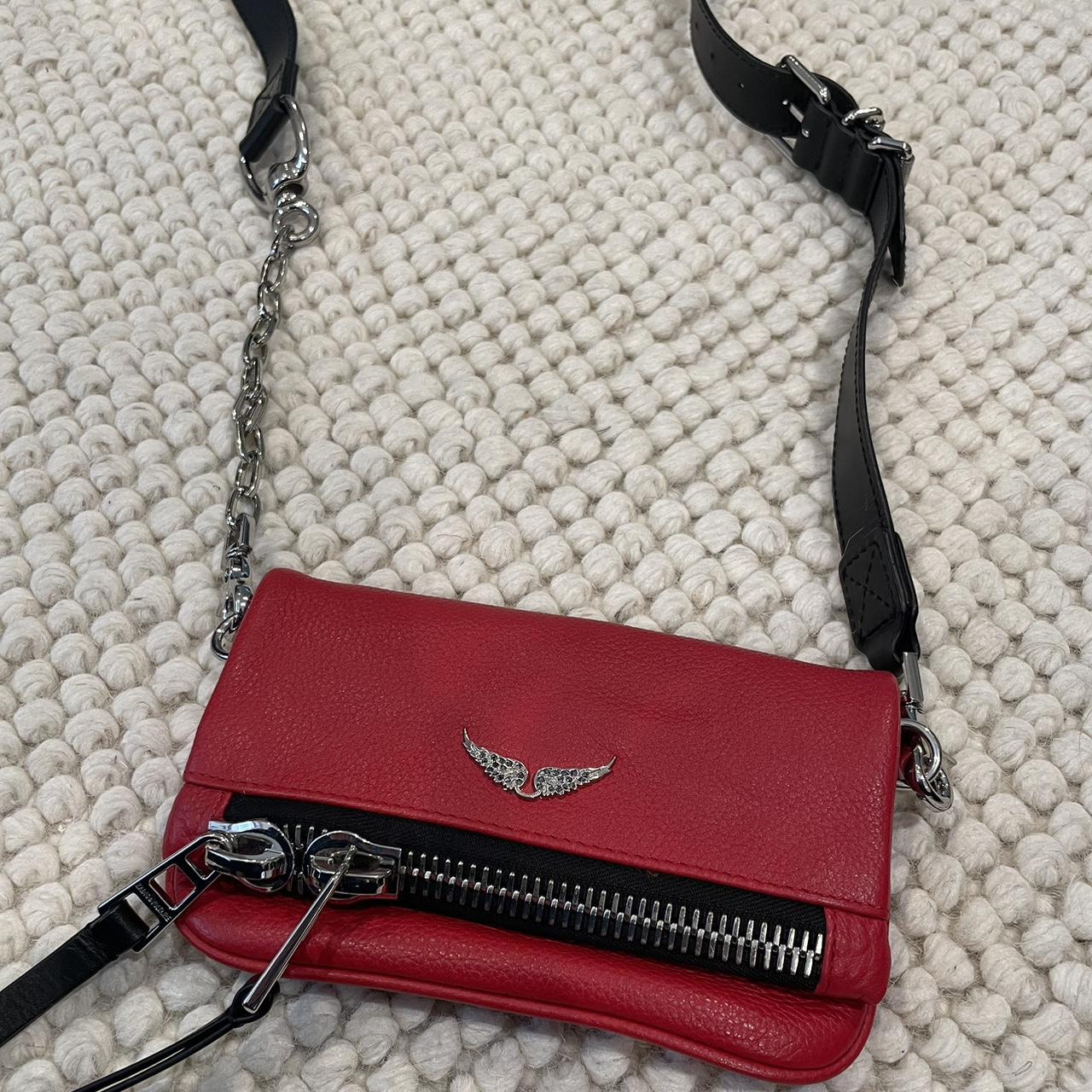 Zadig and Voltaire Red Cross body bag New with tags... - Depop
