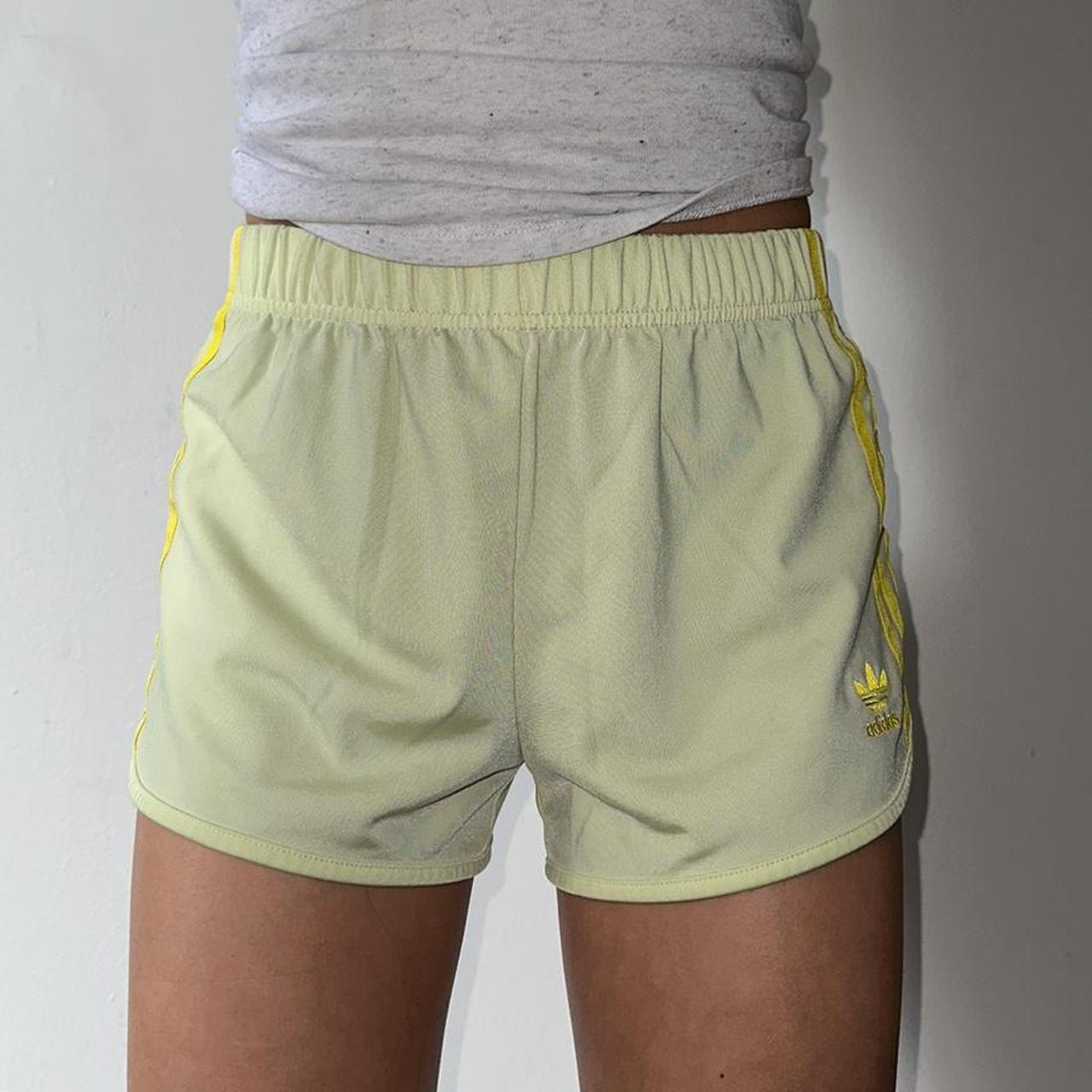 Light yellow adidas shorts. These are literally so... - Depop