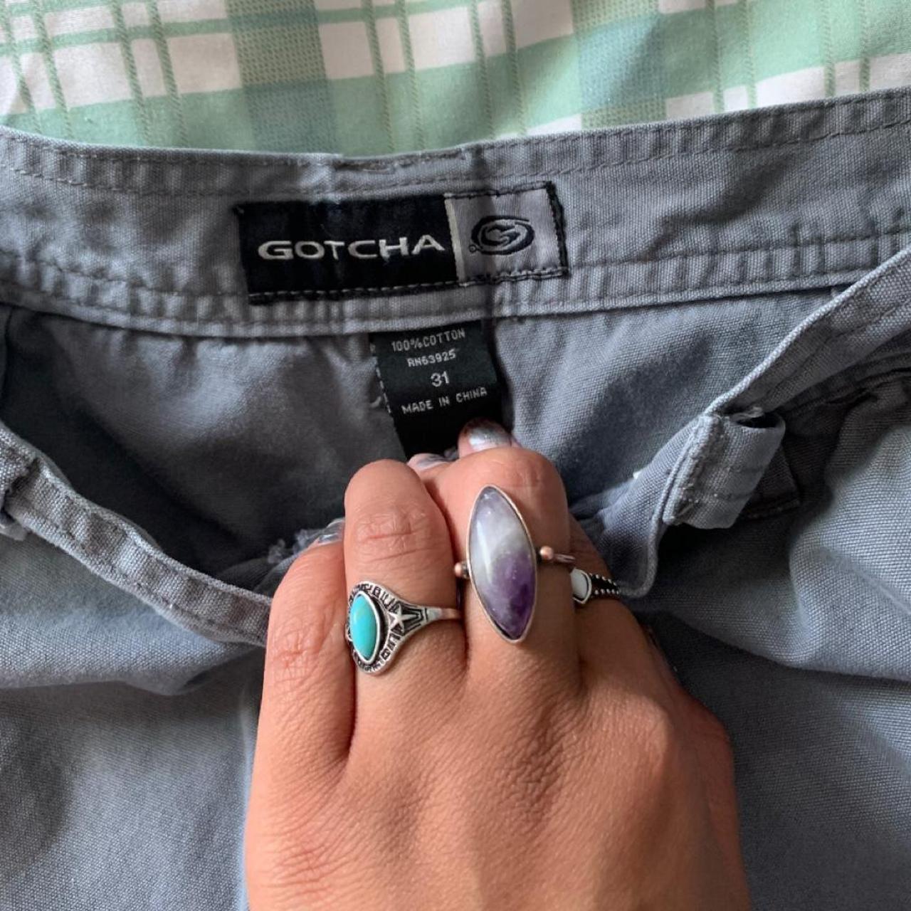 Gotcha Men's Grey Shorts | Depop