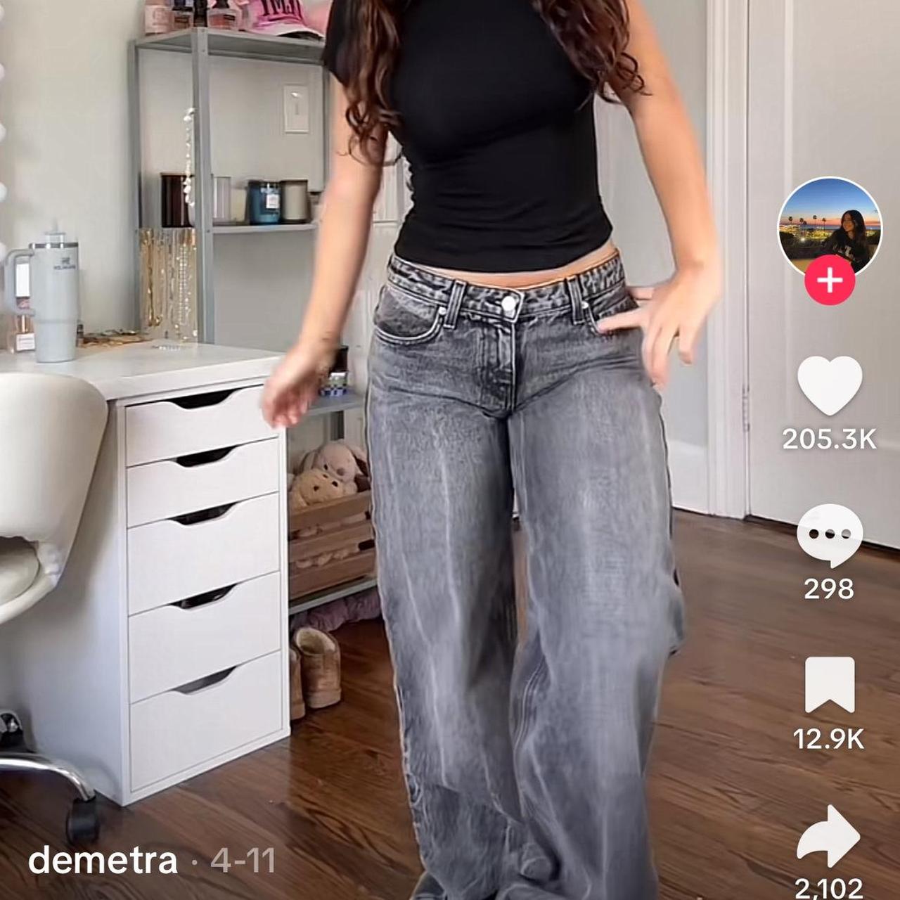 revice tlc abyss jeans size 25 worn once *if you buy... - Depop