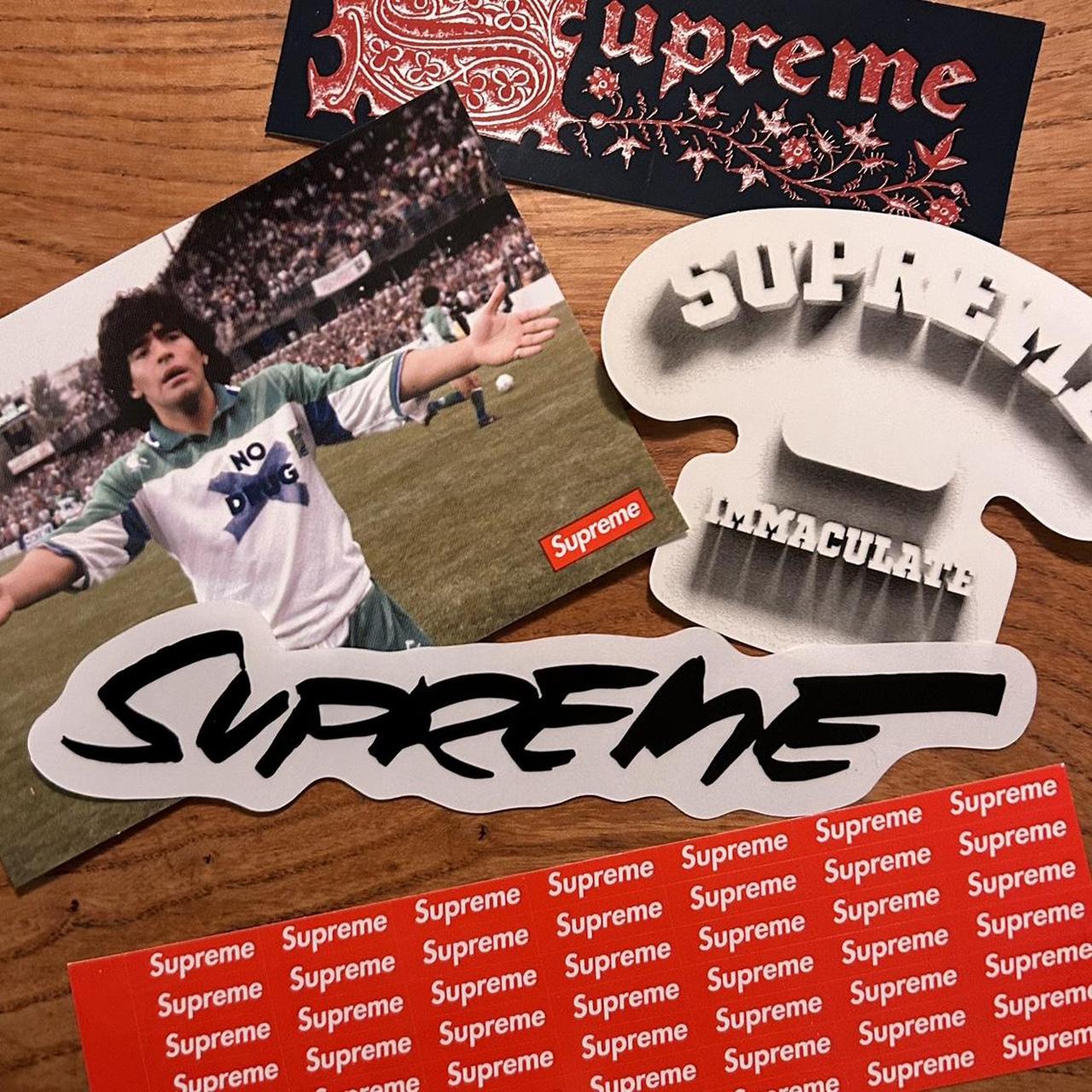 Supreme SS24 week 1 sticker pack. - futura -... - Depop