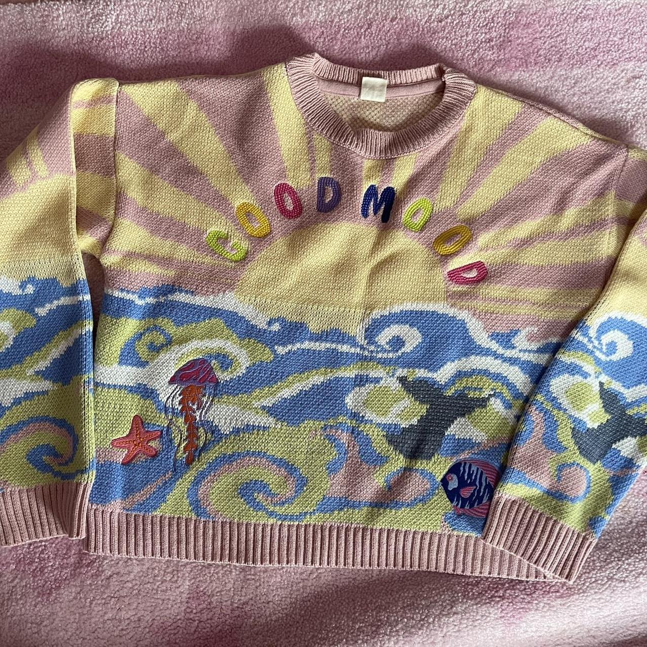Urban outfitters good mood jumper Similar to house... - Depop