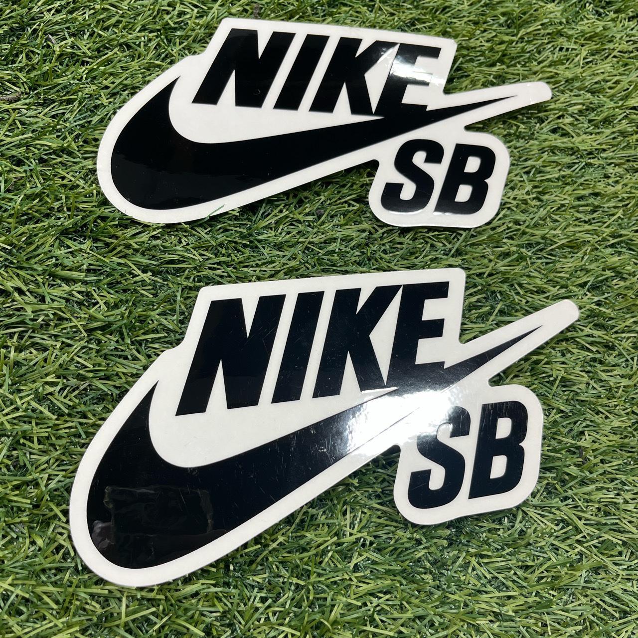 2 Nike sb stickers. 8.25x4.25 rare. - Depop