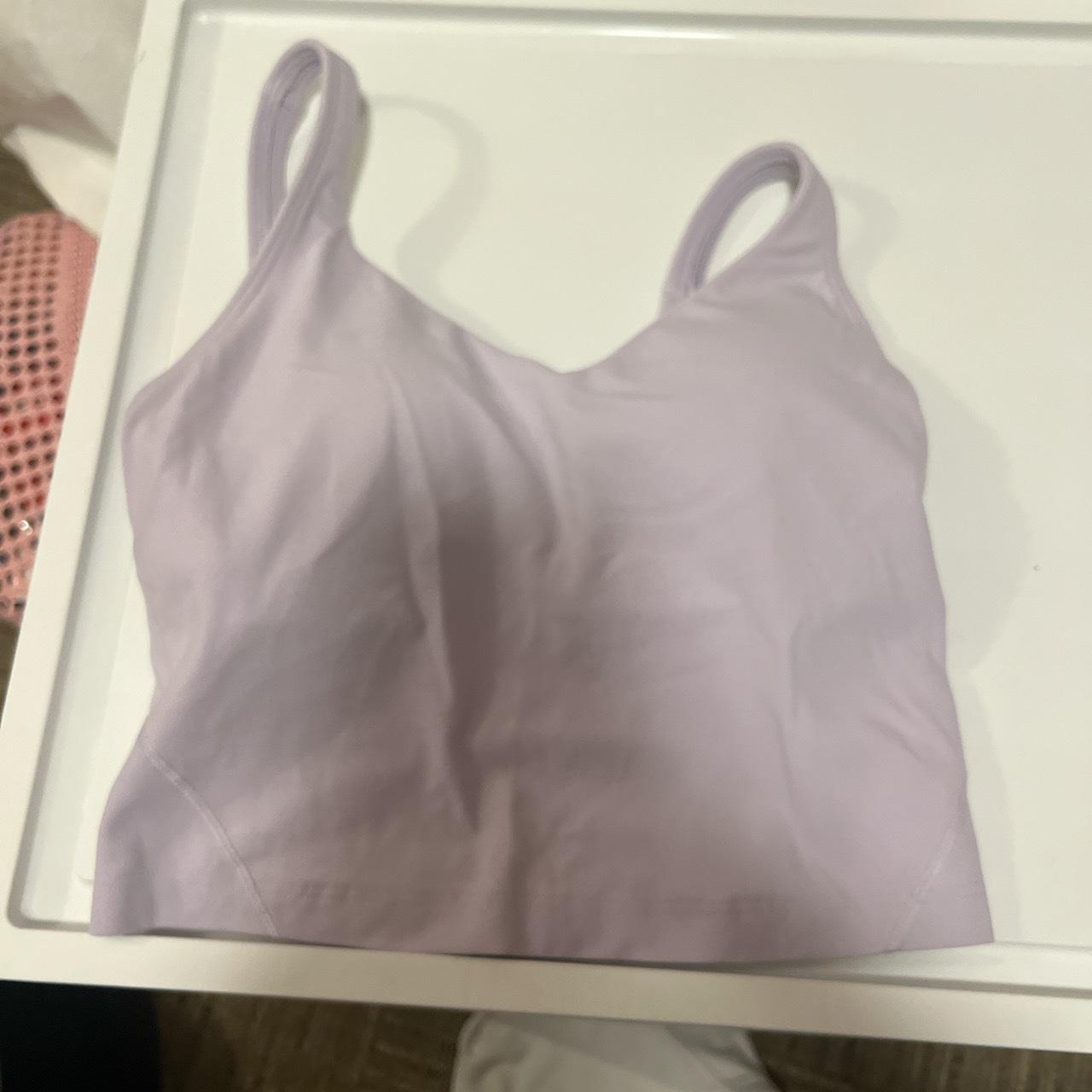 Lululemon light purple align tank size 2 - Depop