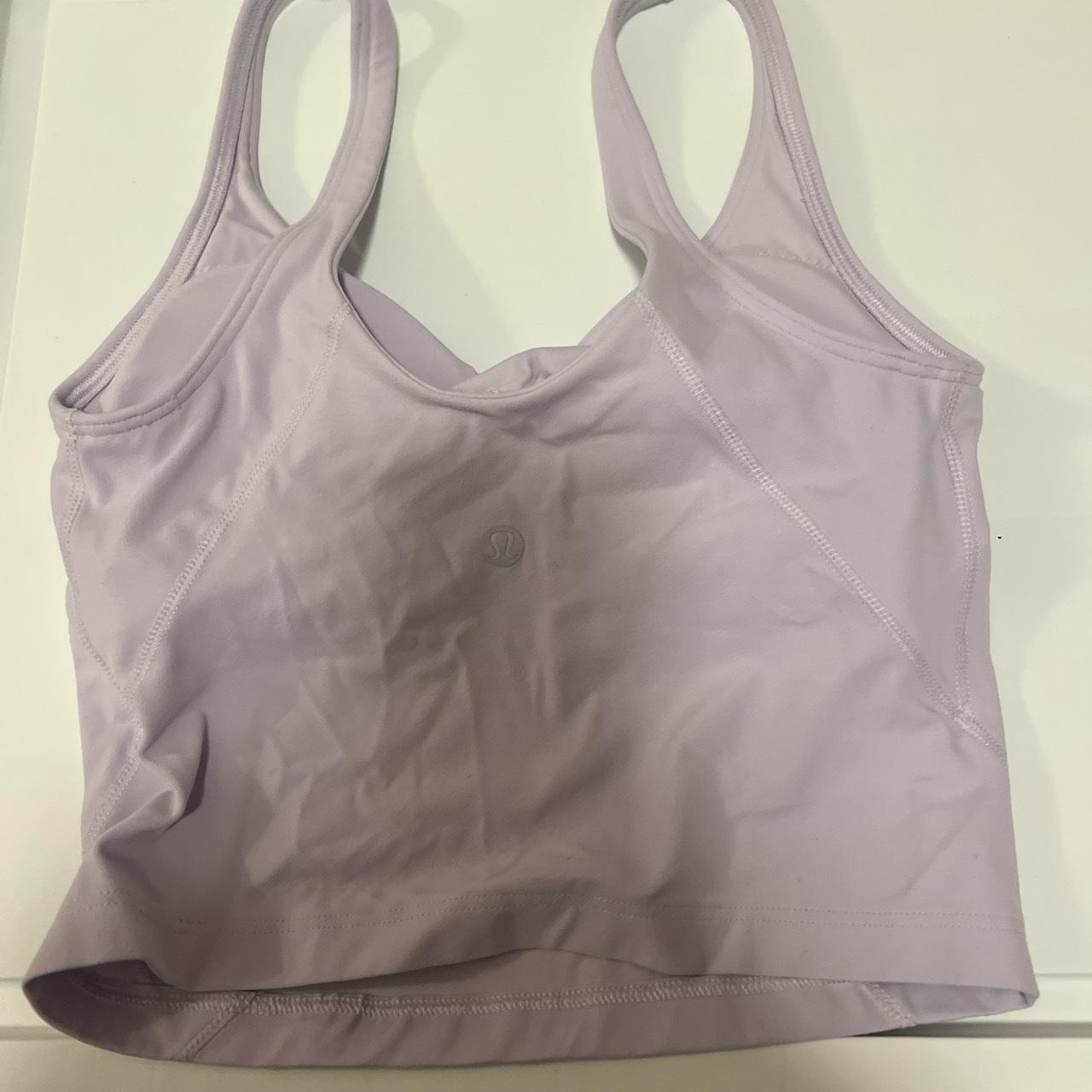Lululemon light purple align tank size 2 - Depop