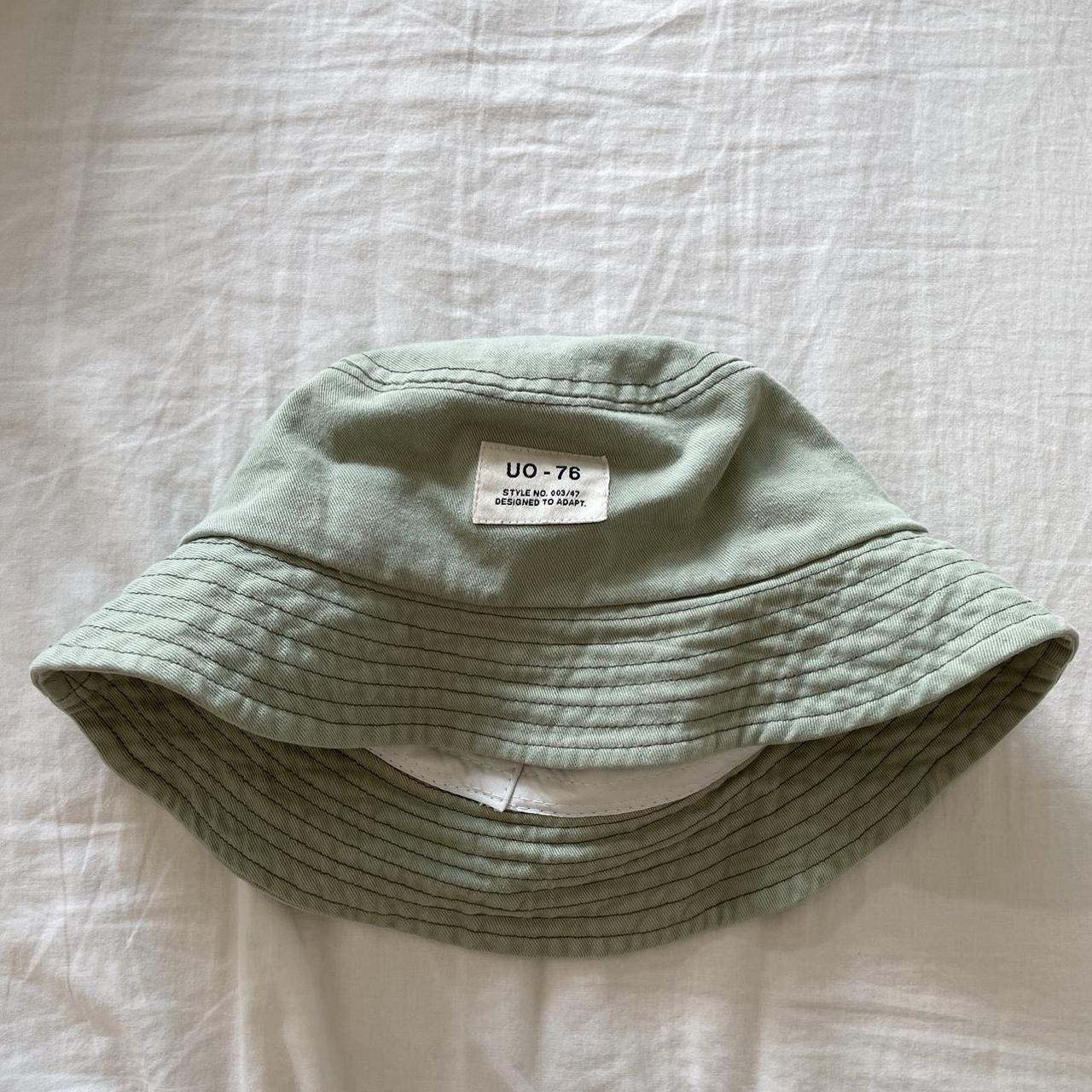 Sage green bucket hat from Urban Outfitters - Depop
