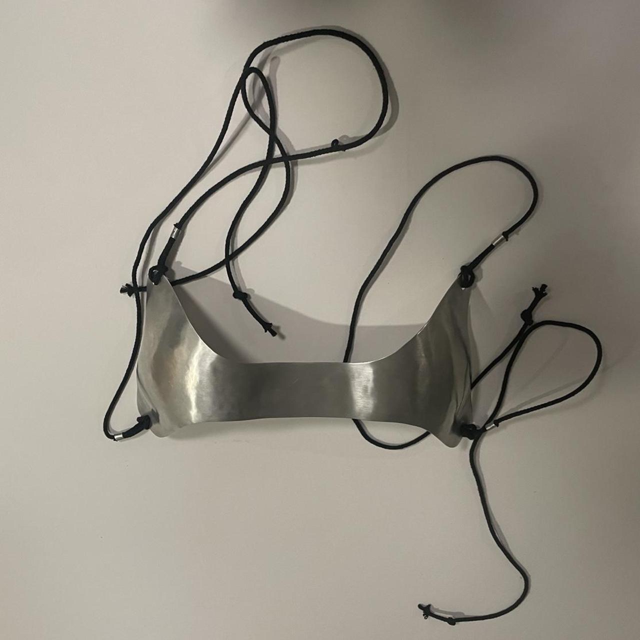 Metal bra Custom made from etsy Paid 145 plus... - Depop