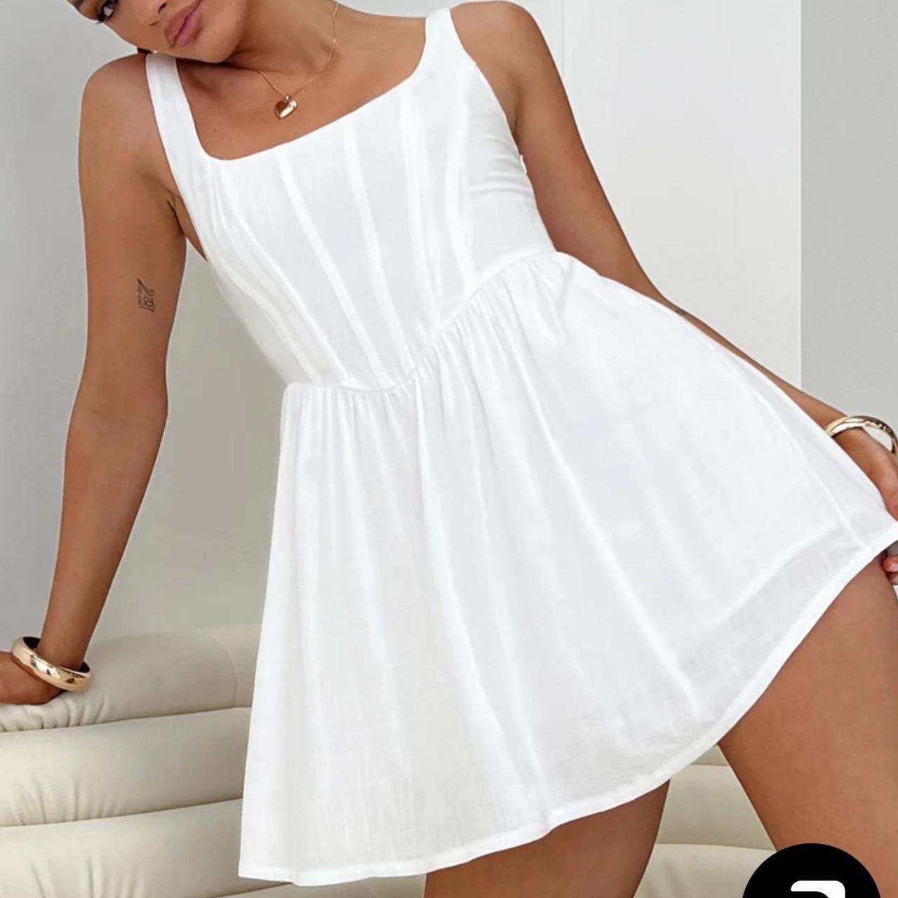 Princess Polly Judson Playsuit White Wedding... | Depop