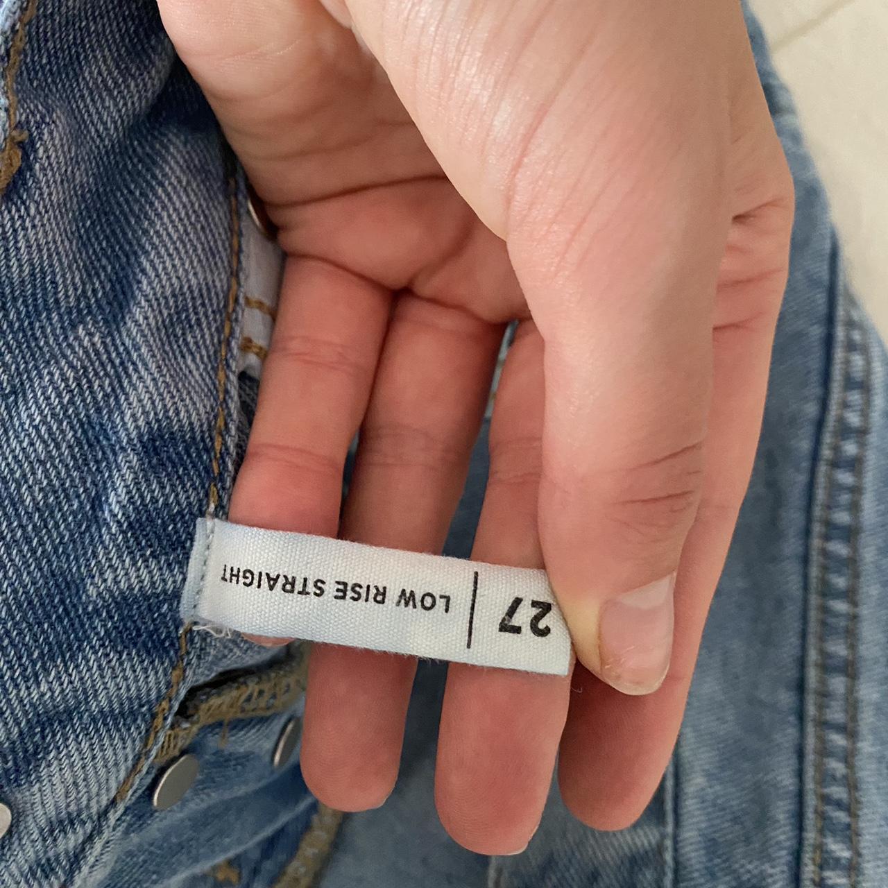 Pacsun low rise jeans size 27 #pacsun #jeans... - Depop