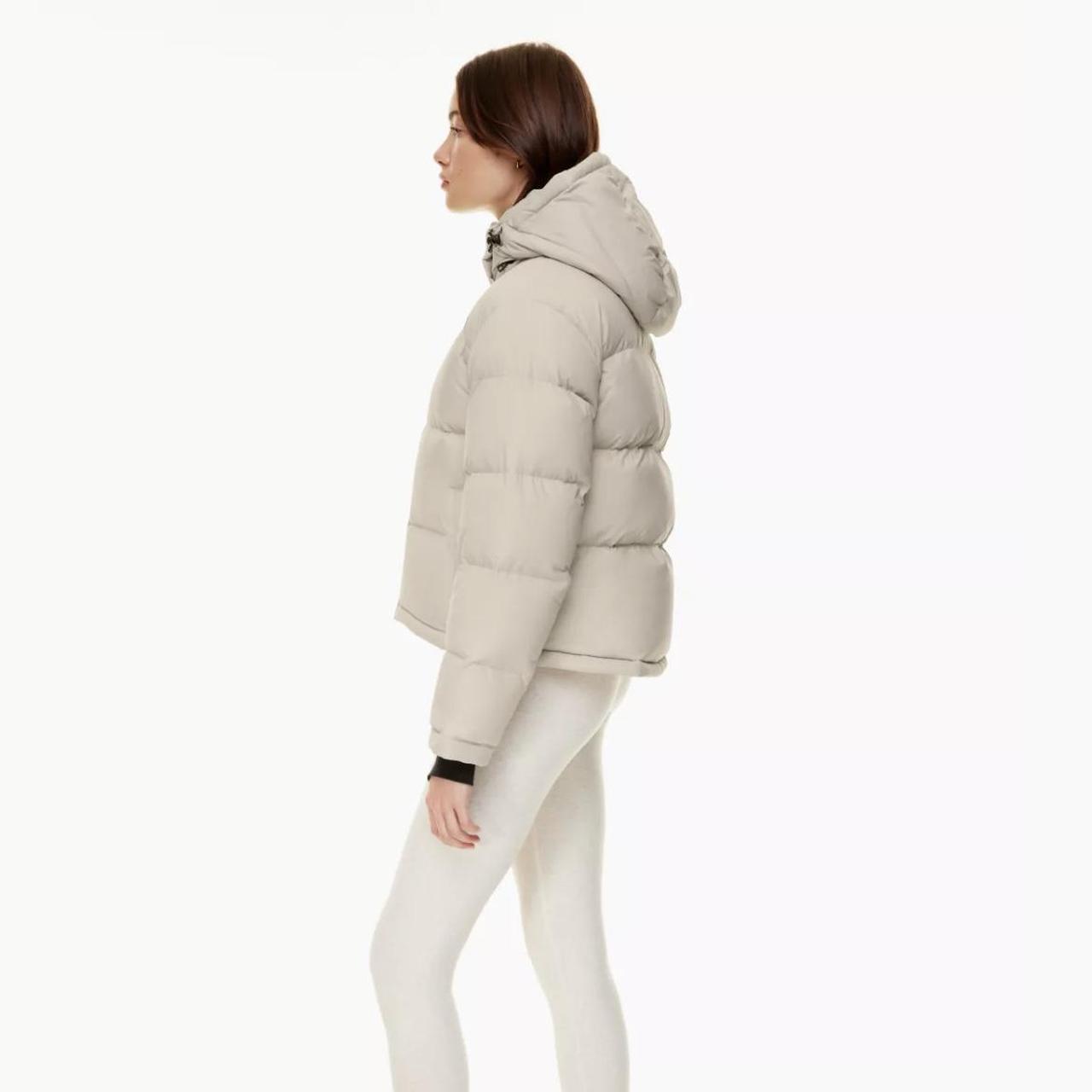 TNA super puff shorty in halation grey in excellent... - Depop