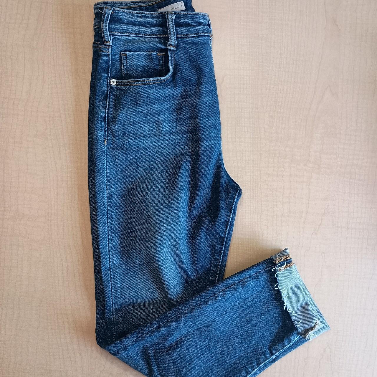 Pilcro by Anthropologie The Cigarette Jeans Size 28... - Depop