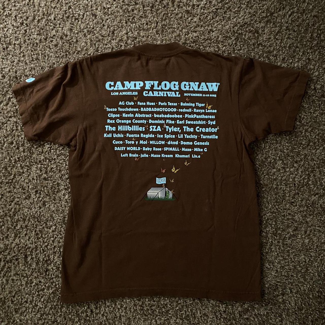 Golf Wang “Camp Flog Gnaw” Lineup Shirt... - Depop