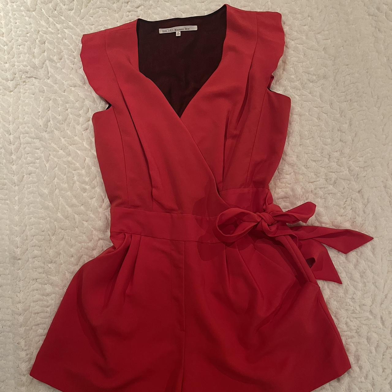 super cute red romper - Depop