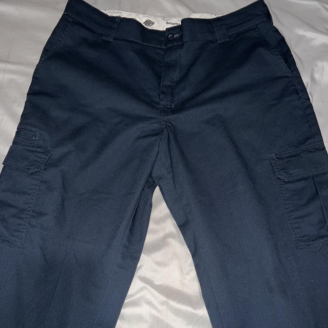 Navy Blue Dickies Cargo Pants New Without Tags Depop