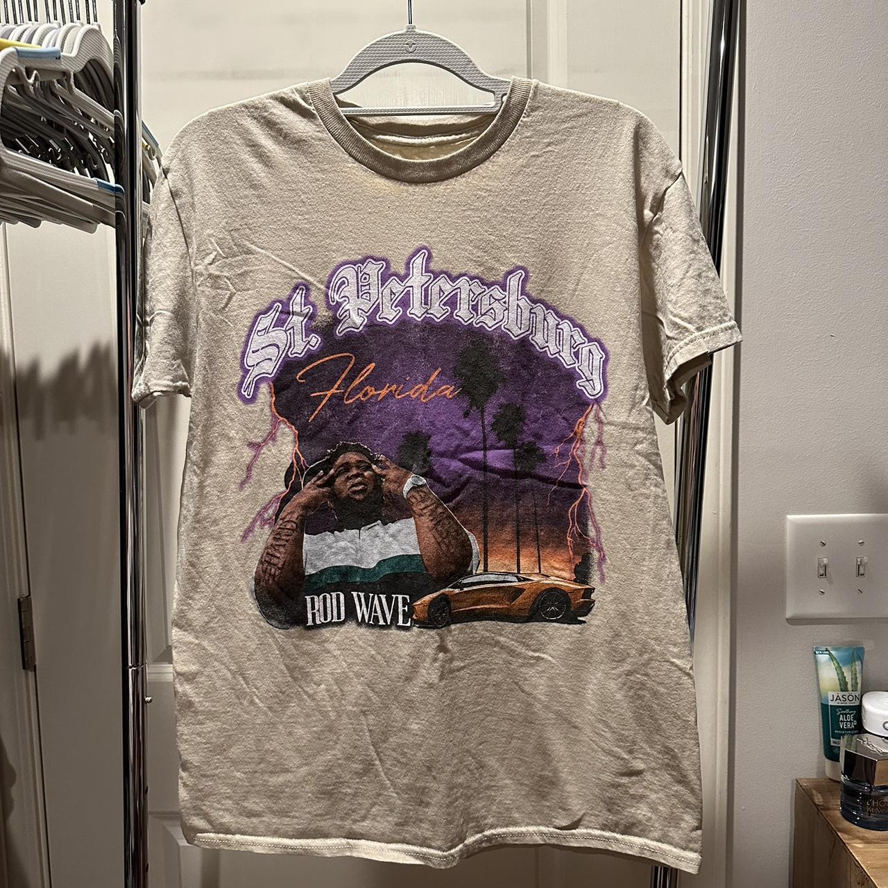 Rod Wave GRAPHIC TEE (Medium) - Depop