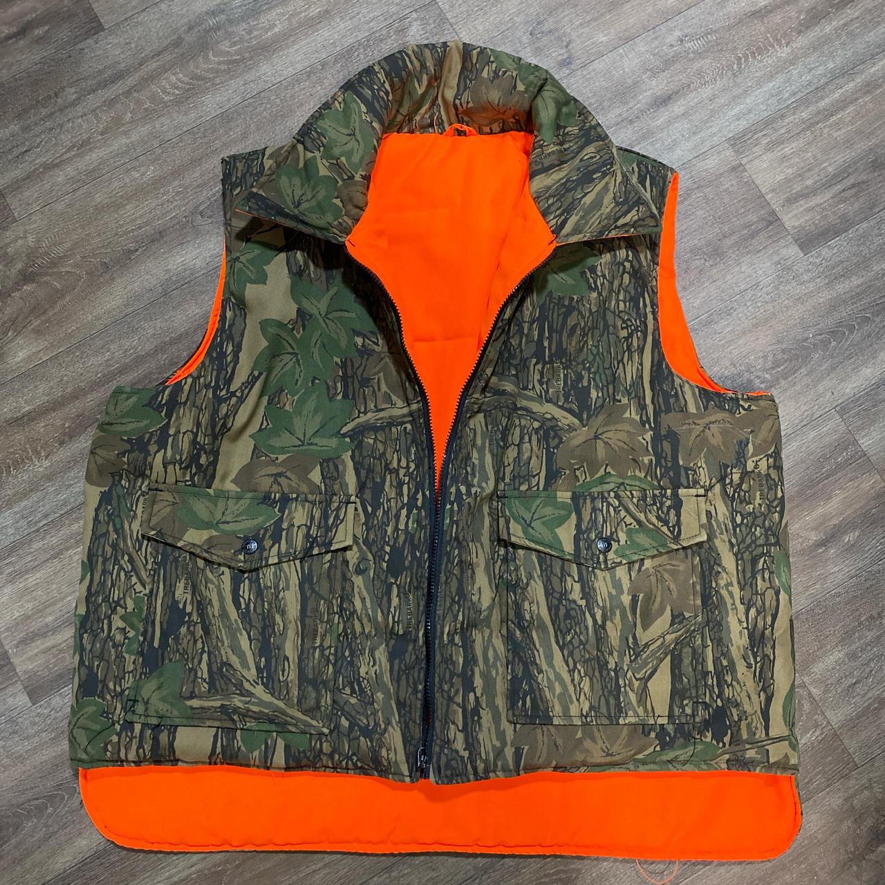 Real tree camo reversible hunting vest Brand is... | Depop