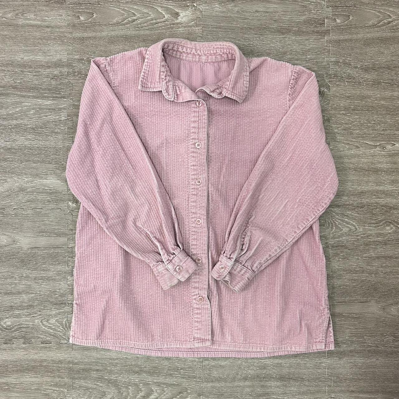 American Vintage Women's Pink Shirt | Depop